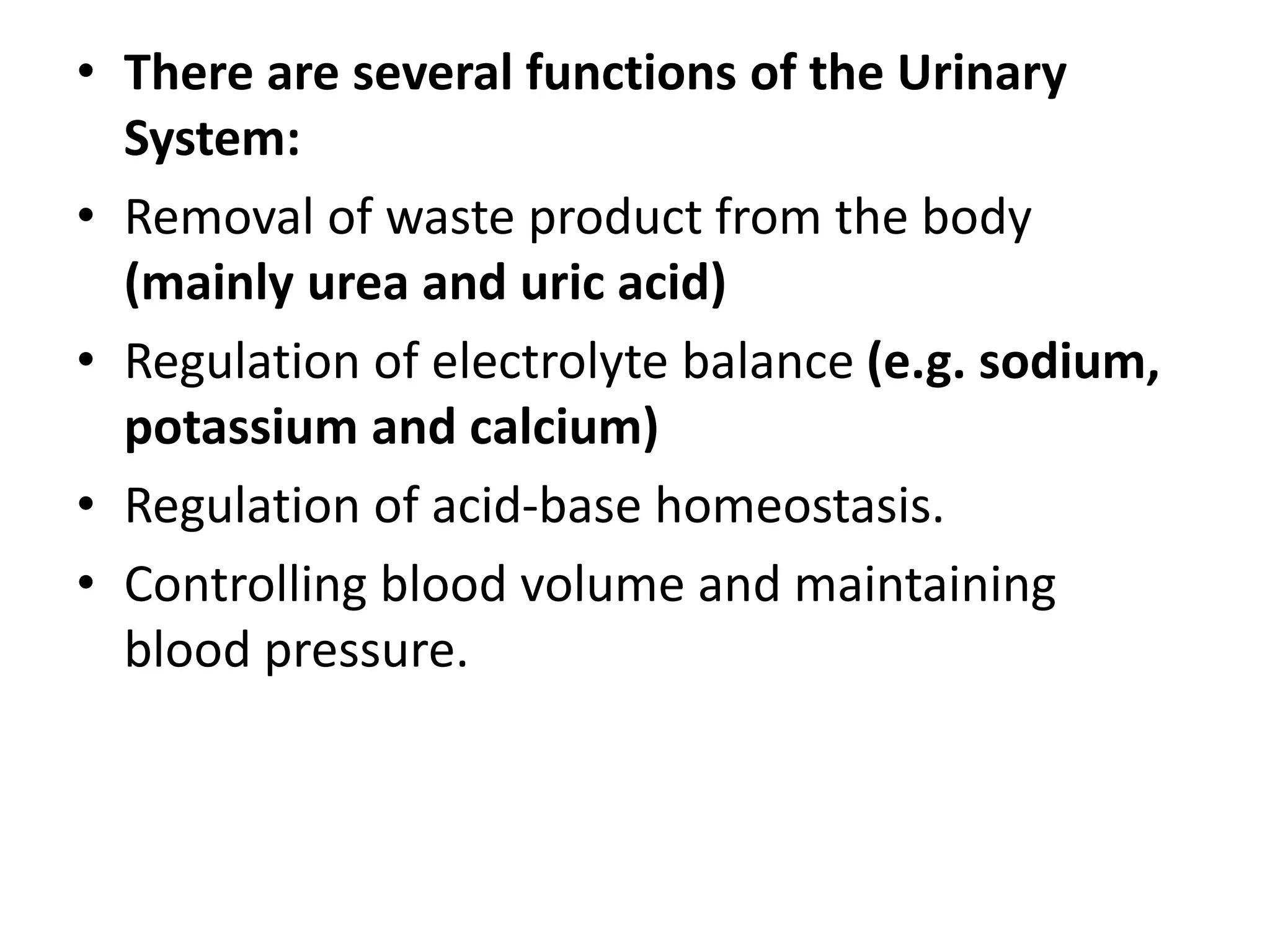 Anatomy and physiology of the Urinary system by Dipali Harkhani | PPTX ...