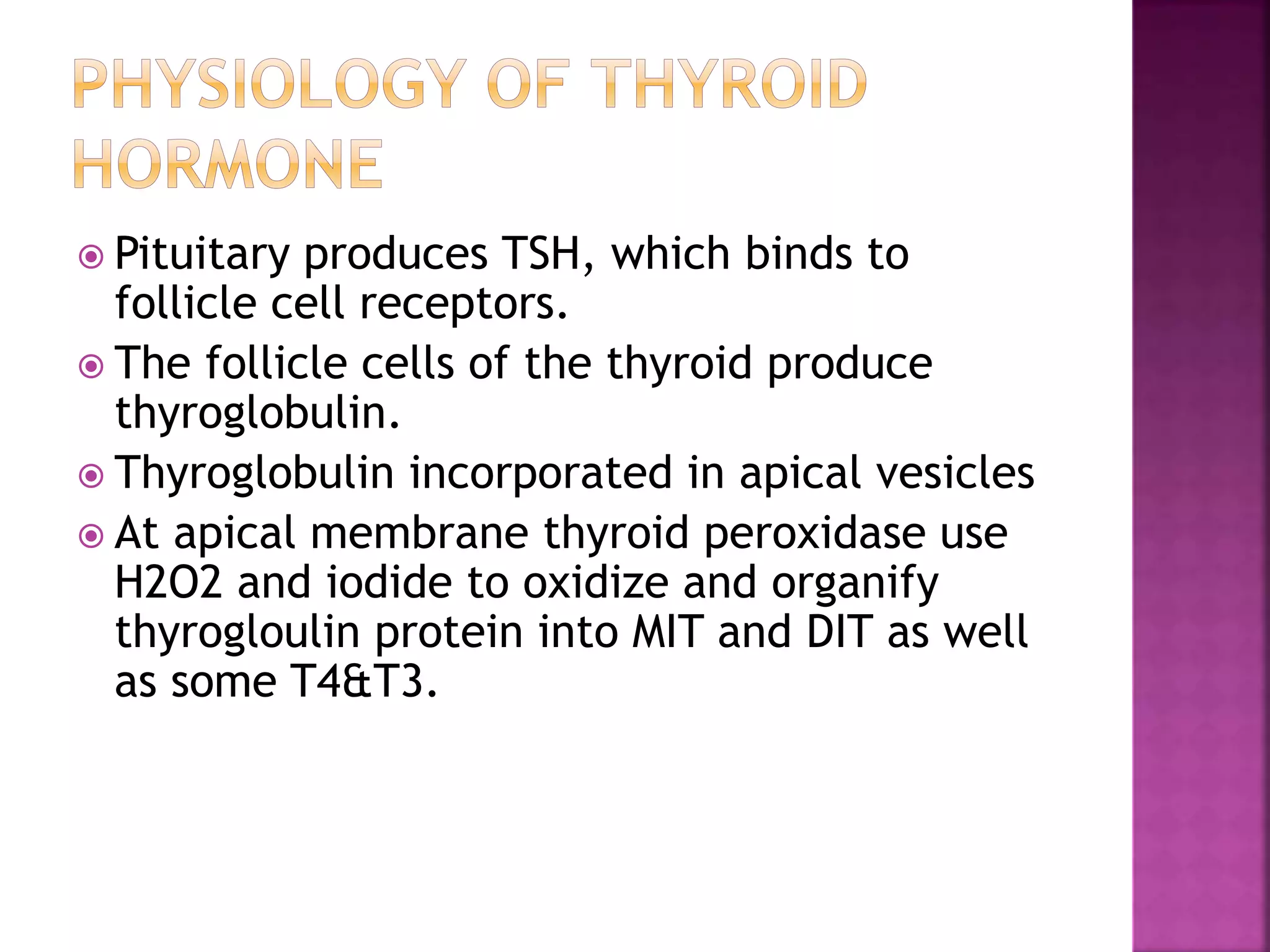 Anatomy and physiology of thyroid gland | PPTX