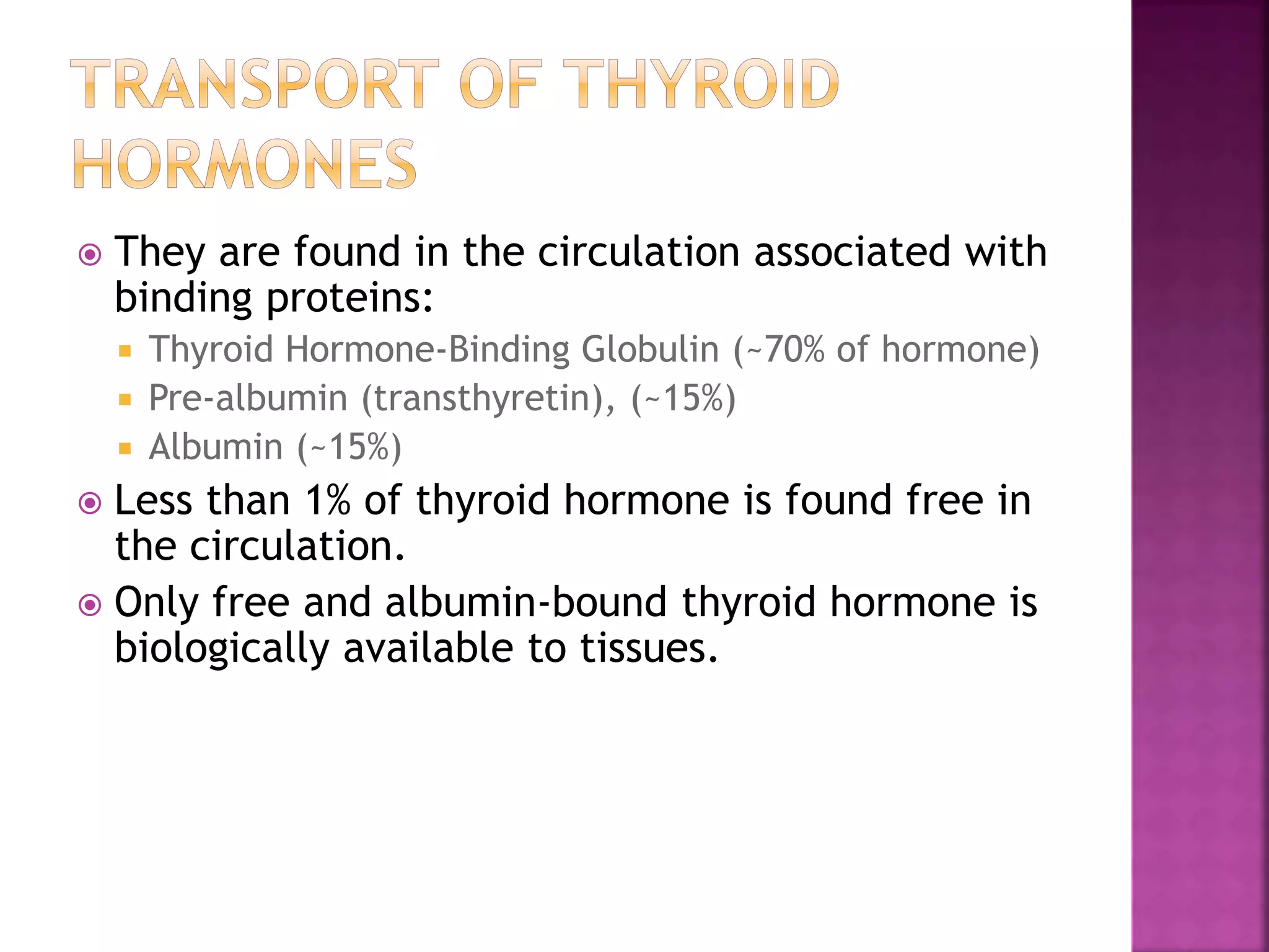 Anatomy and physiology of thyroid gland | PPTX