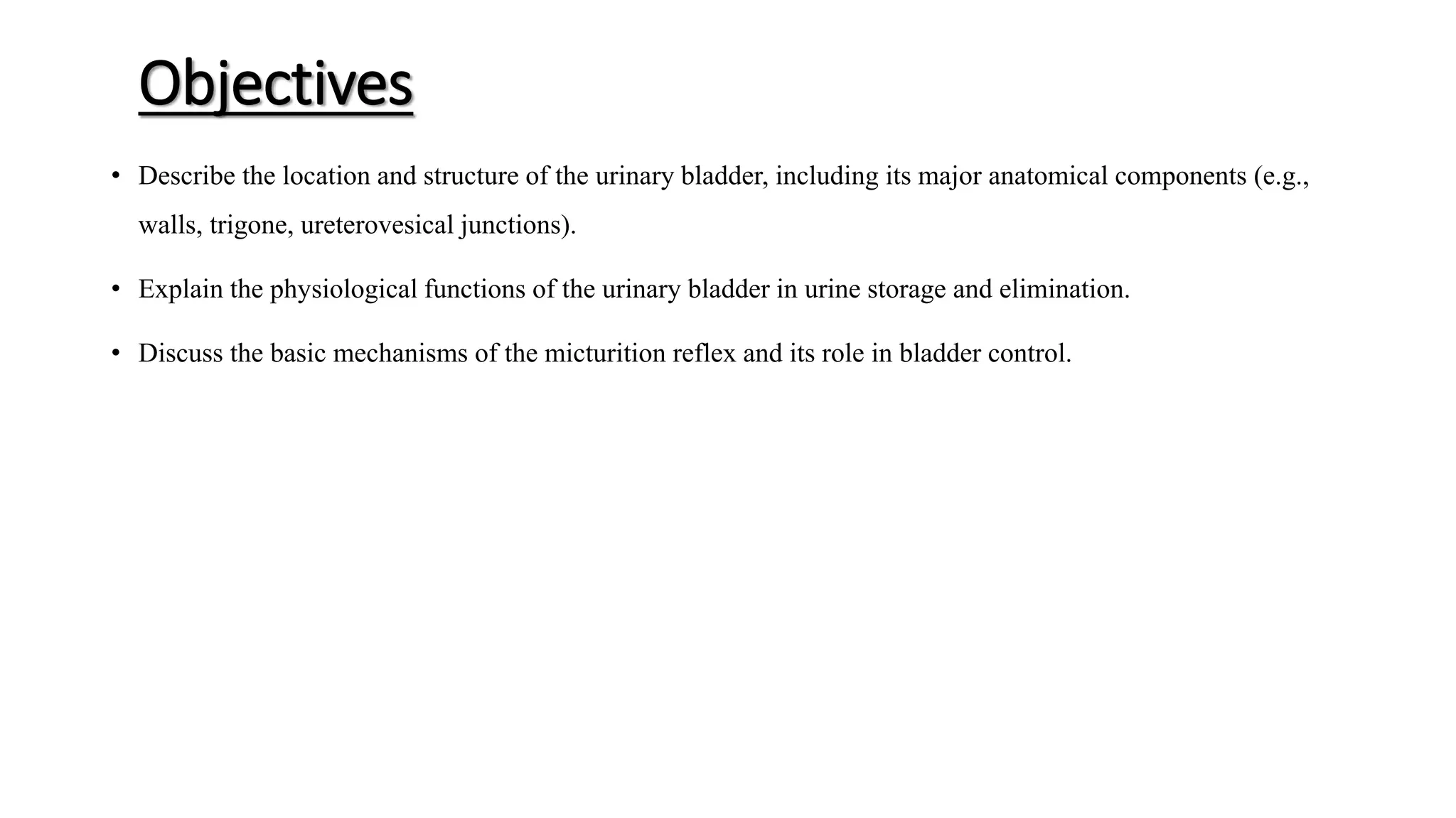 Anatomy and physiology of urinary bladder | PPTX