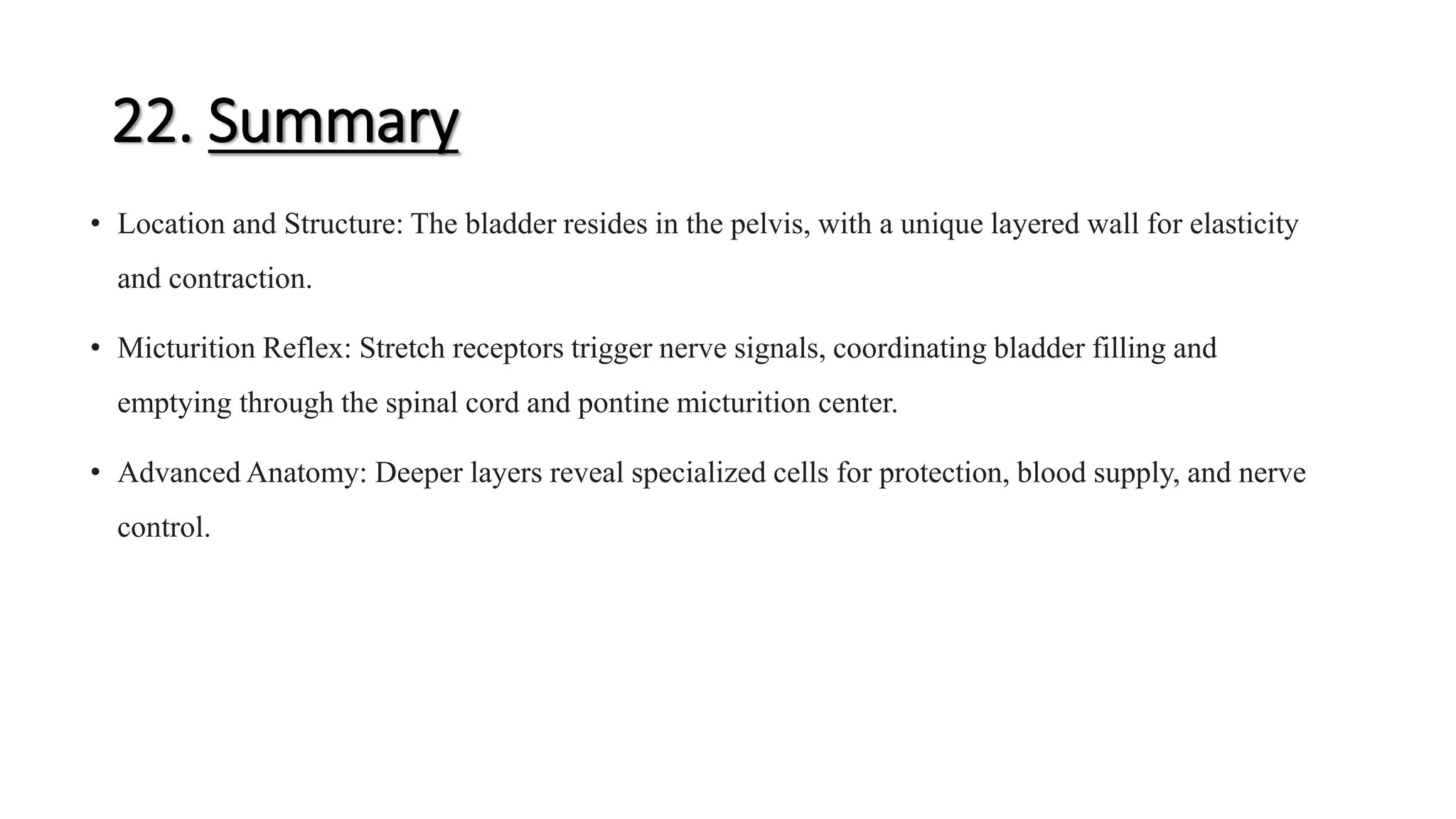 Anatomy and physiology of urinary bladder | PPTX