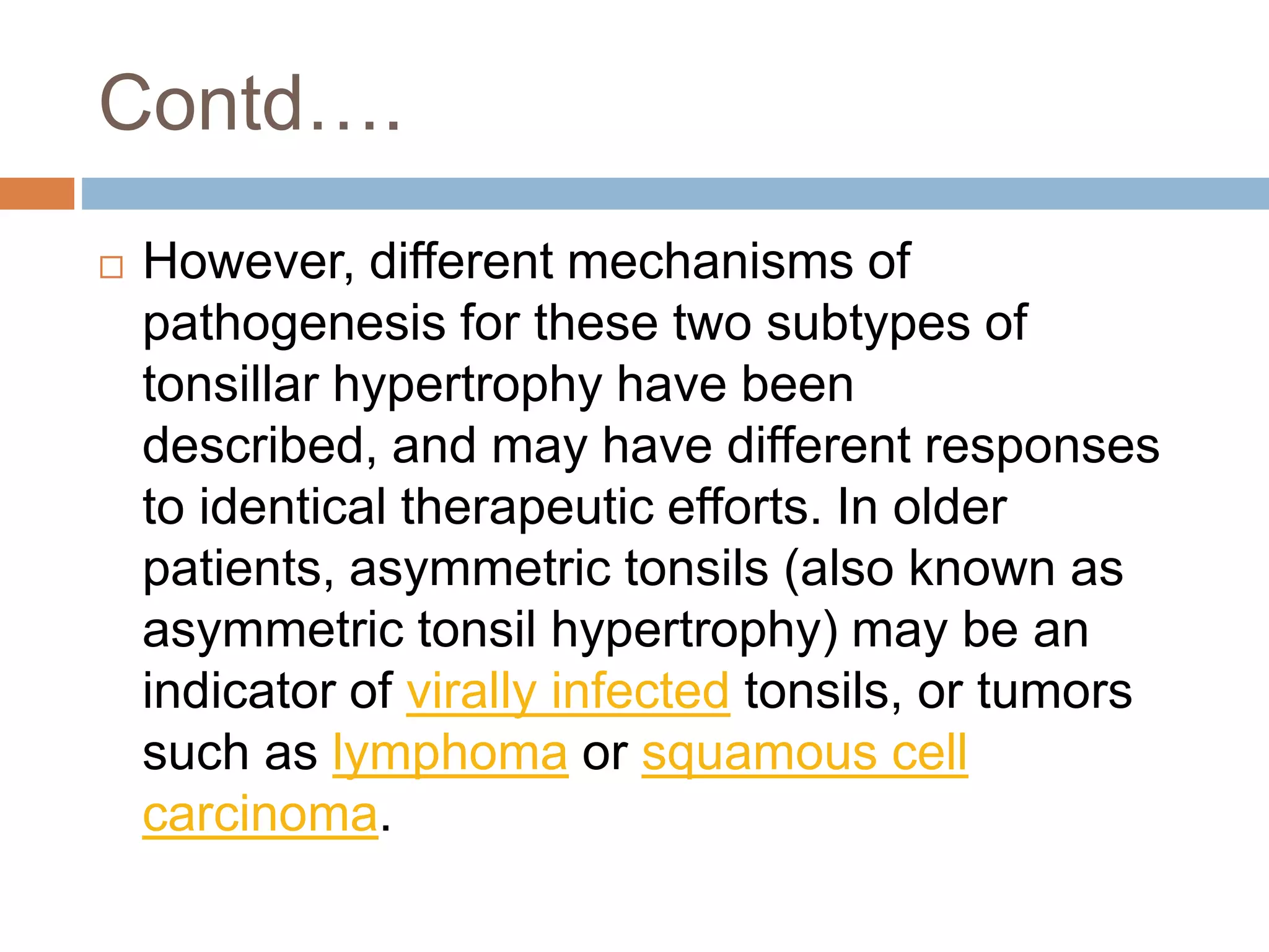 Anatomy and physiology tonsils | PPTX