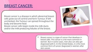 Anatomy and physio IN BREAST CANCER AND RELATED GYNO CNACERS | PPTX