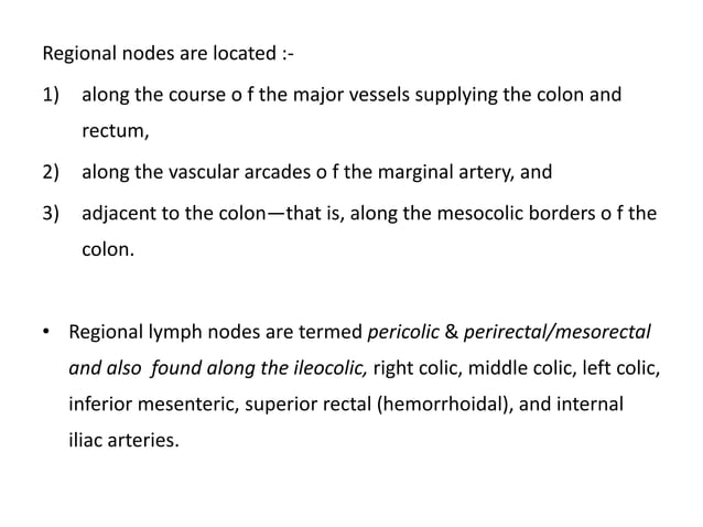 Anatomy and staging of ca colon | PPTX