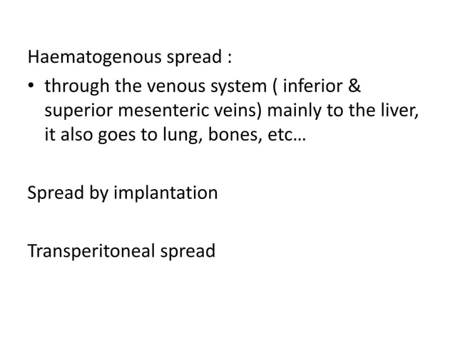 Anatomy and staging of ca colon | PPT