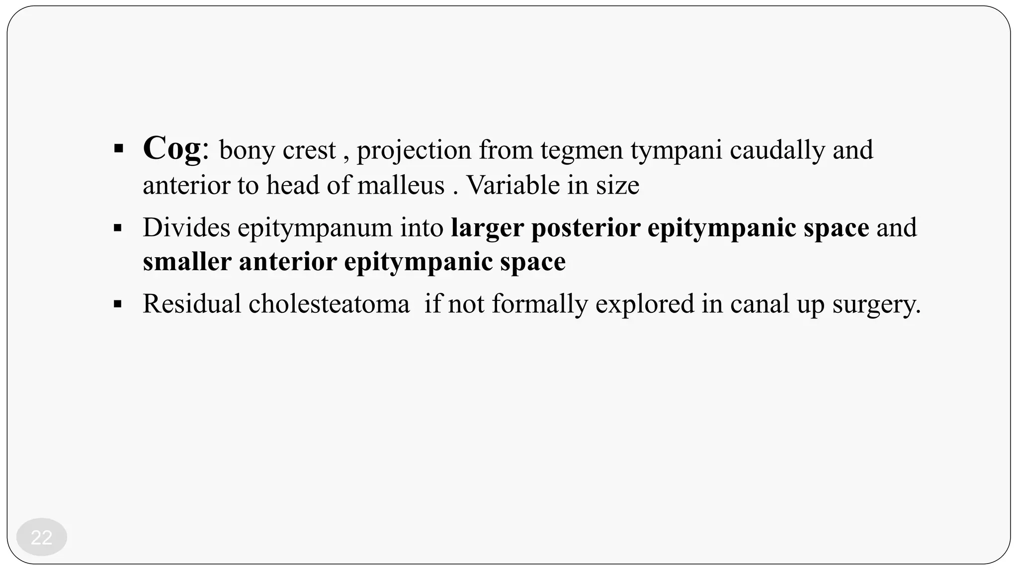 Anatomy and ultrastructure of middle ear | PPTX