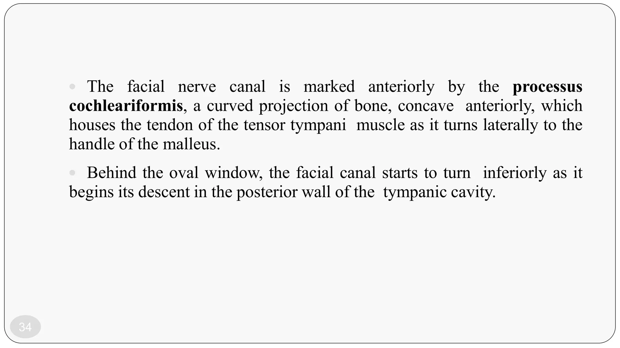 Anatomy and ultrastructure of middle ear | PPTX