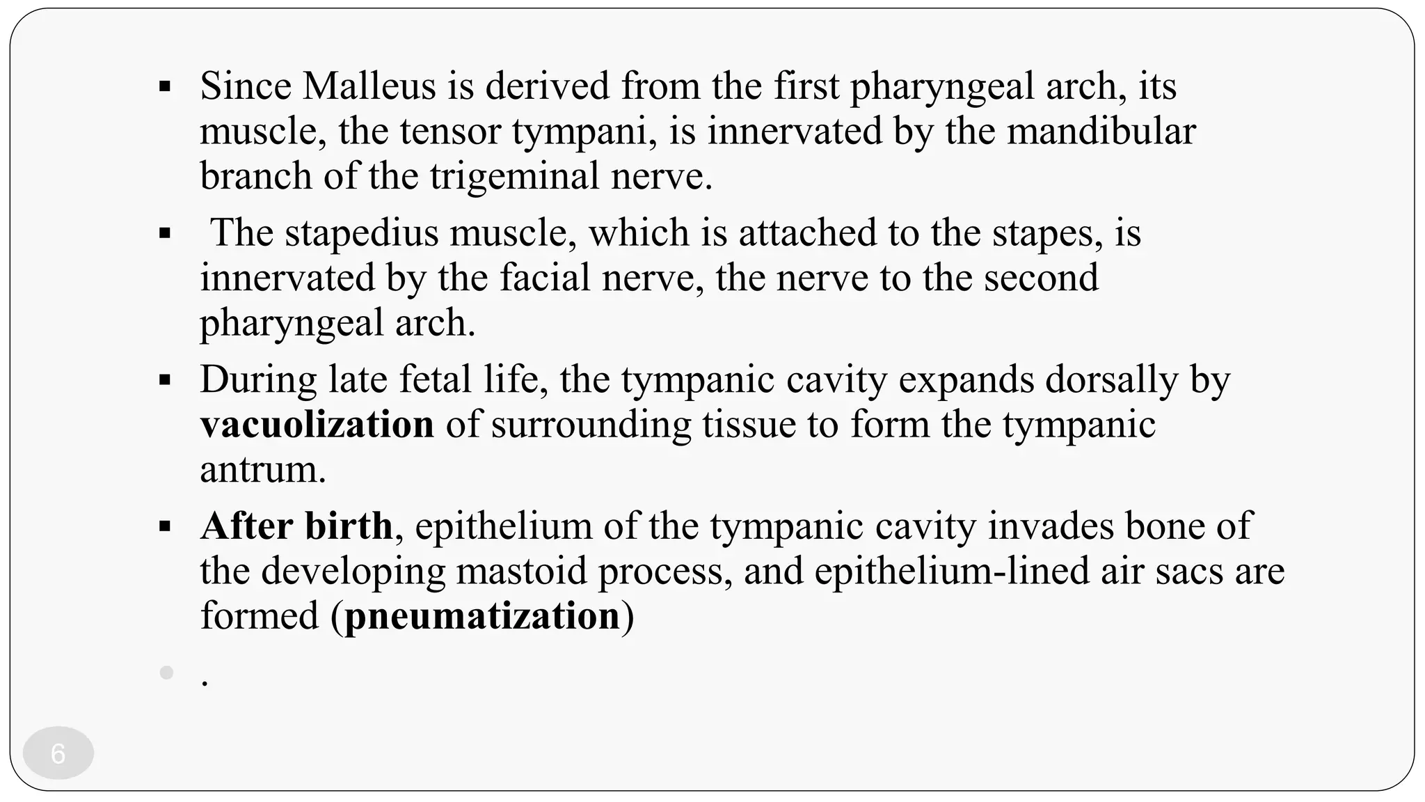 Anatomy and ultrastructure of middle ear | PPTX