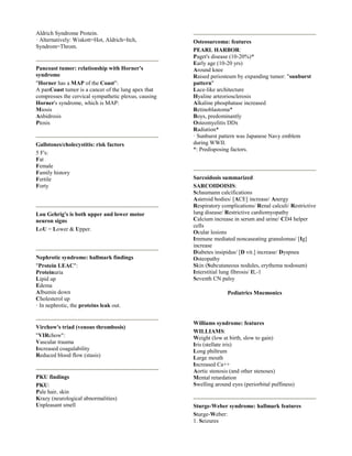 Anatomy, Biochemistry Mnemonics | PDF