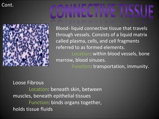 Anatomy body tissues | PPT