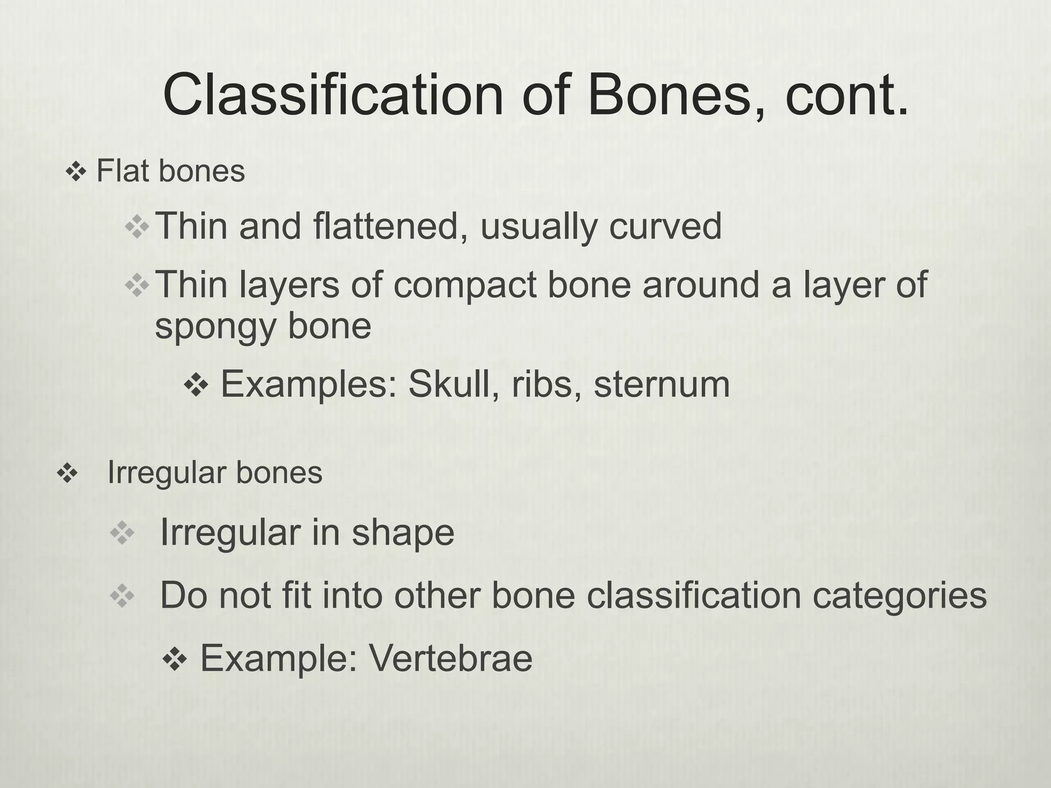 Anatomy, bones & joints | PPTX