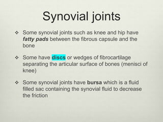 Anatomy, bones & joints | PPTX