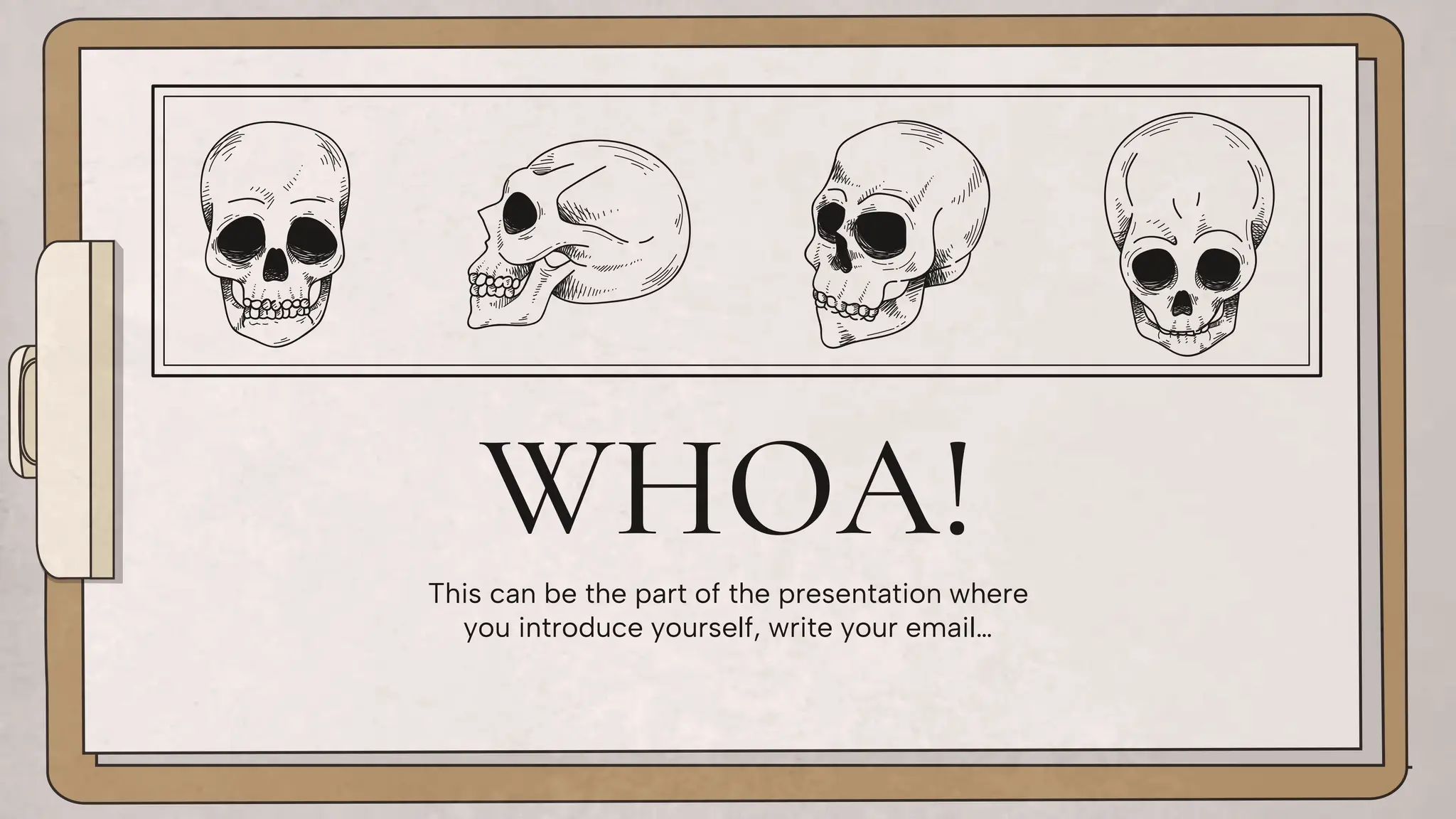 Anatomy Clipboard Theme for Doctors by Slidesgo.pptx