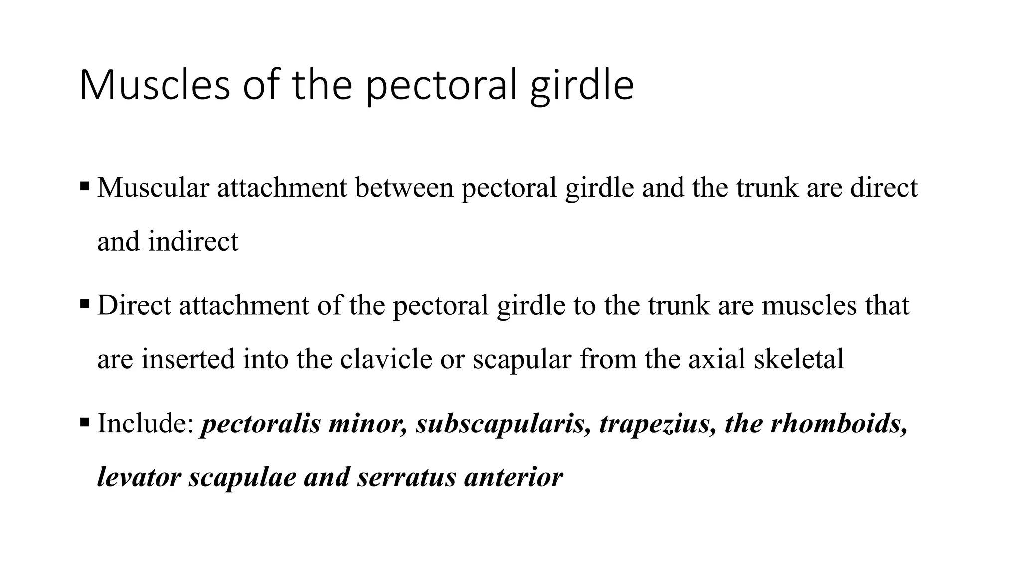 ANATOMY F THE UPPER LIMB - PECTORAL GIRDLE.pdf