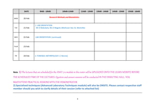 ANATOMY honors.Time table 2023.docx