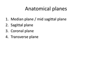 Anatomy introduction SlideShare | PPTX