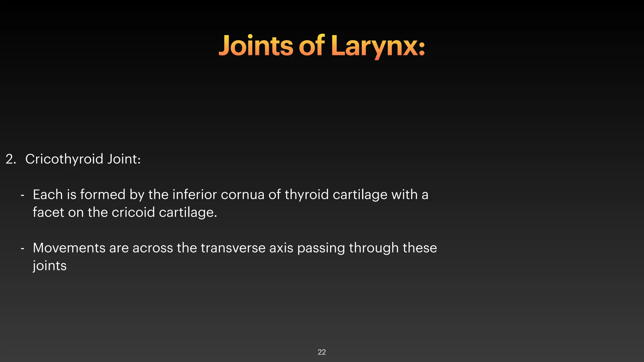 Surgical Anatomy of Larynx - Cartilages, Muscles and Spaces | PDF