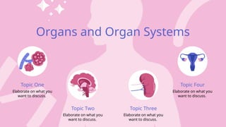 Anatomy Lesson for Elementary_ Human Organs Pink and Blue Cute ...