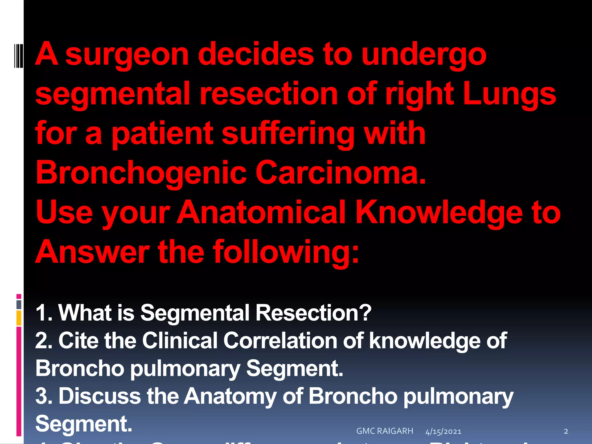 Anatomy lungs | PPTX