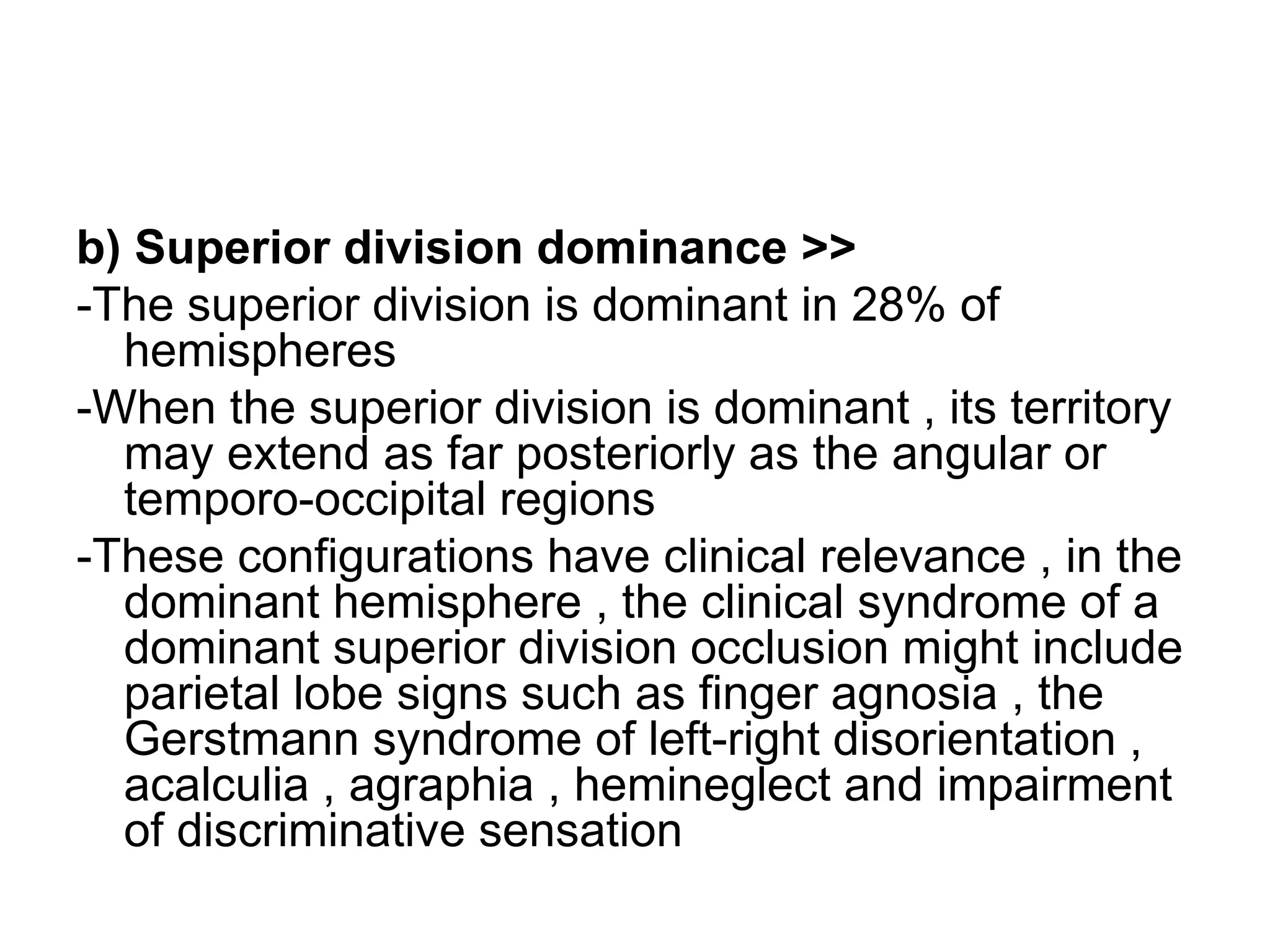 Anatomy of the middle cerebral artery (MCA) | PPT