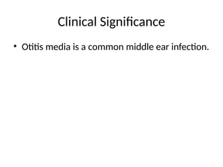 Anatomy_Middle_Ear_Cavity for medicine students | PPTX