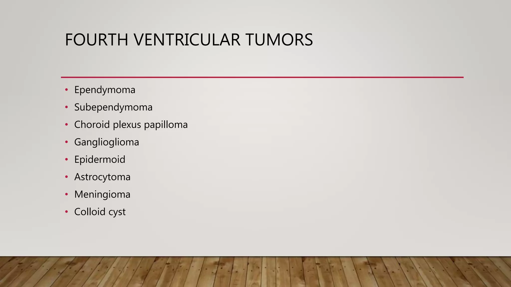 Anatomy of 4th ventricle | PPTX