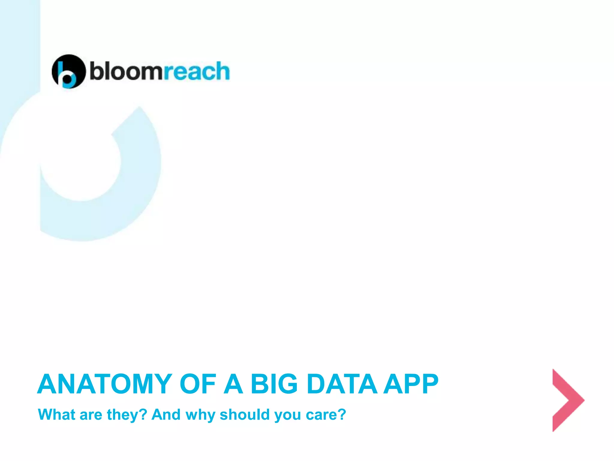 Anatomy of a Big Data Application (BDA) | PPTX