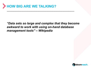 Anatomy of a Big Data Application (BDA) | PPTX