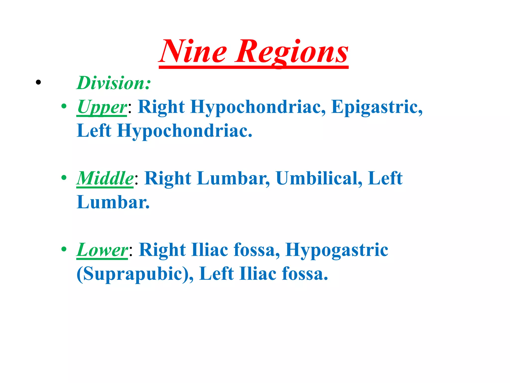 Anatomy of abdomen (1) | PPTX