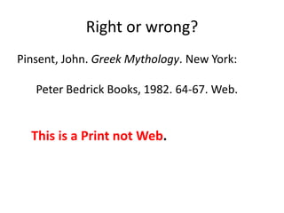 Anatomy of a citation | PPTX | Books and Literature