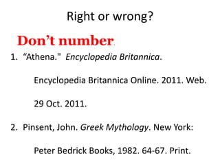 Anatomy of a citation | PPTX | Books and Literature