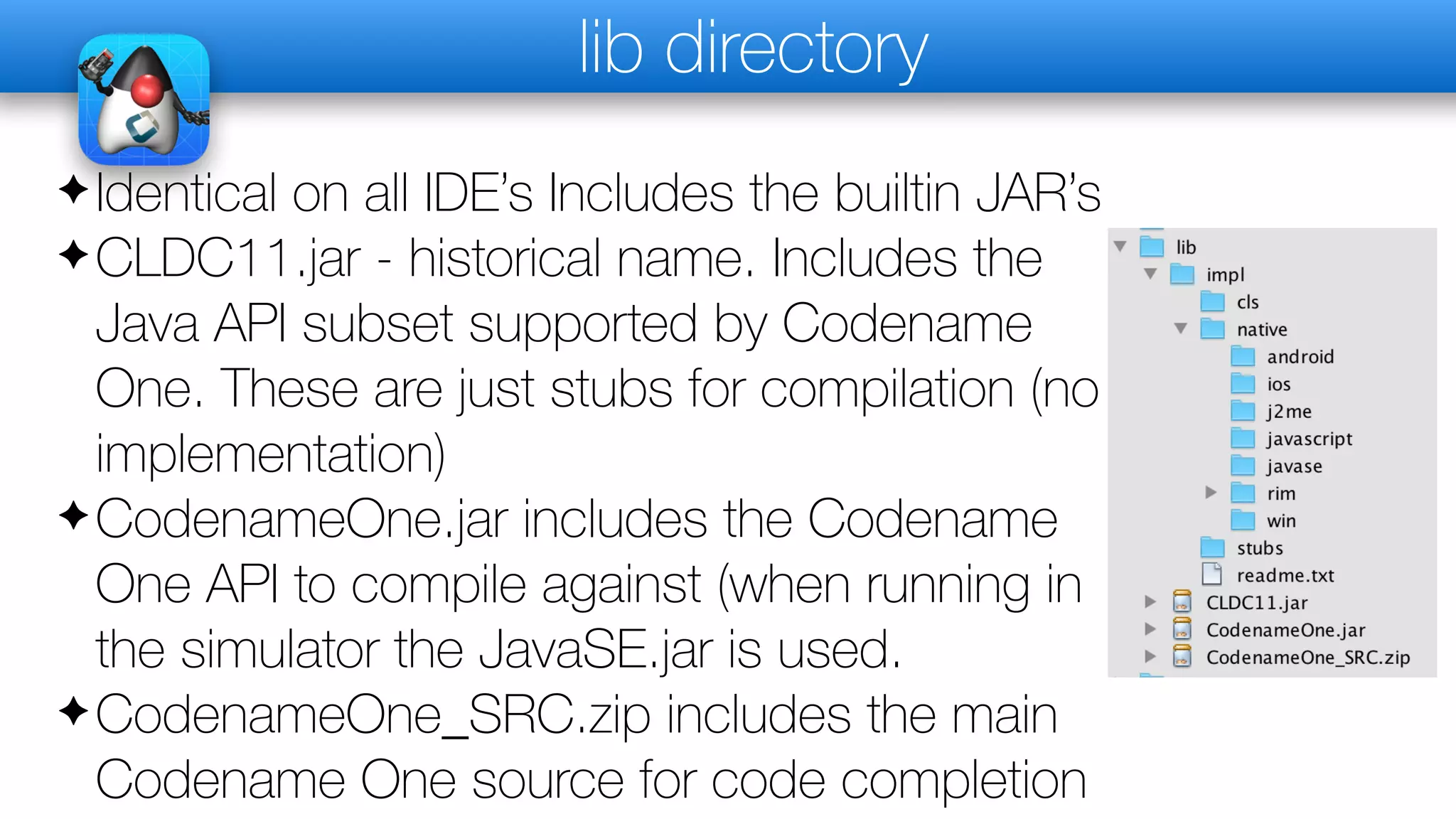 Anatomy of a Codename One Application | PPT