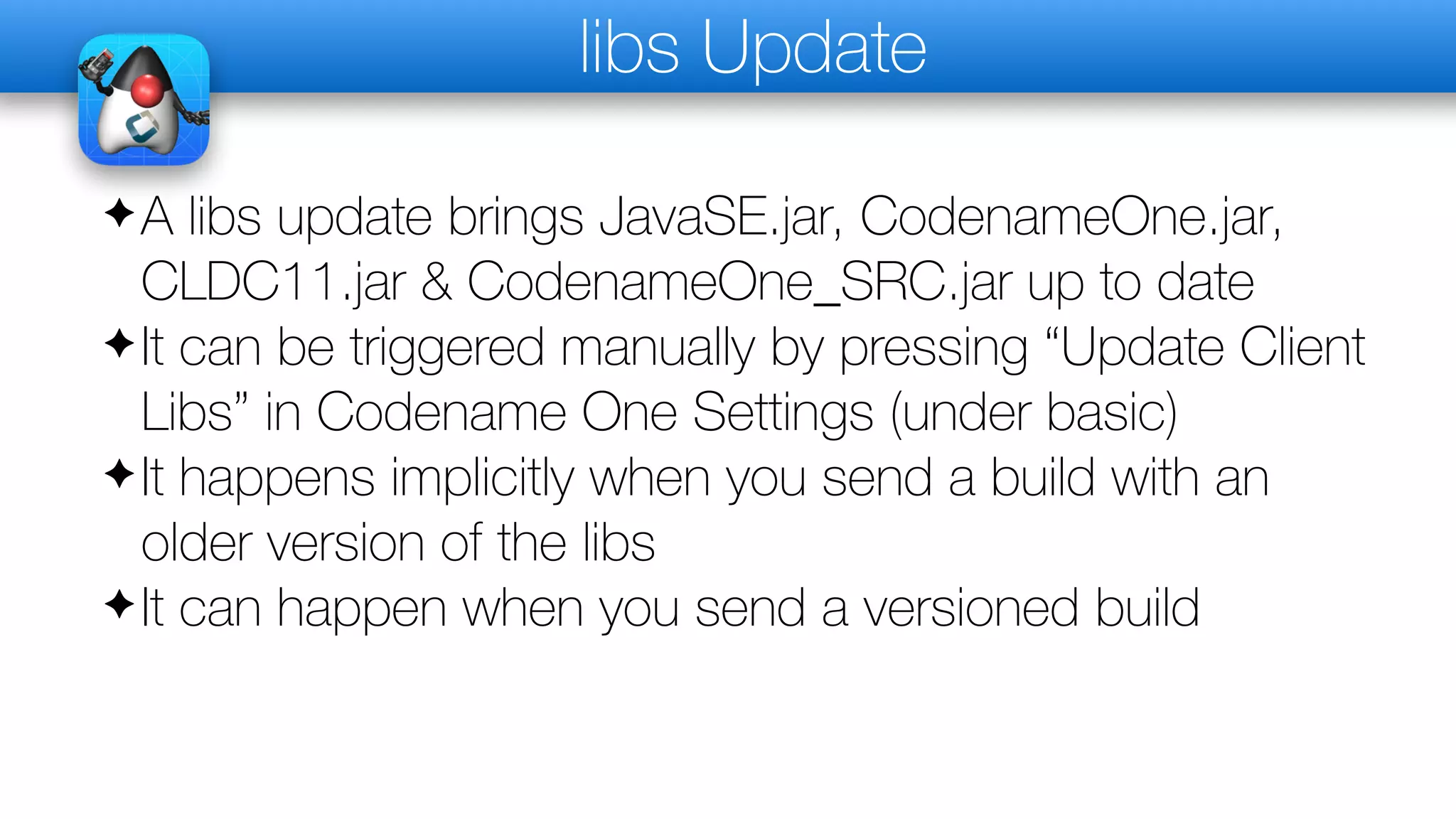 Anatomy of a Codename One Application | PPT
