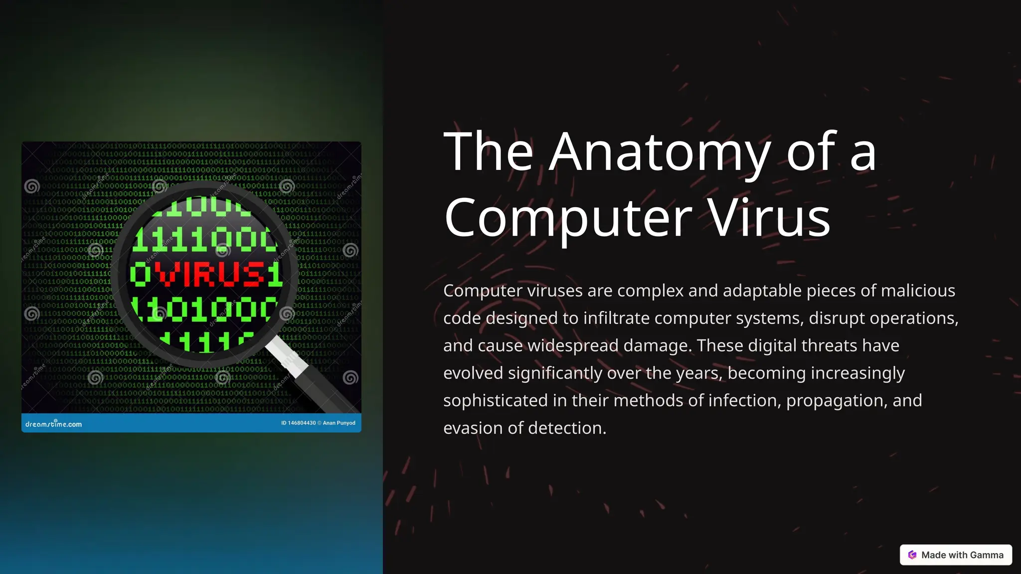 ANATOMY OF A COMPUTER VIRUS.pptx | Operating Systems | Computer ...