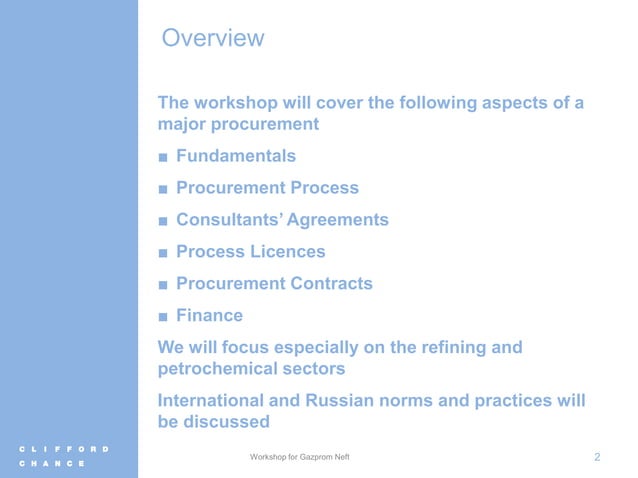 Anatomy of a construction procurement a complex process in a changing ...