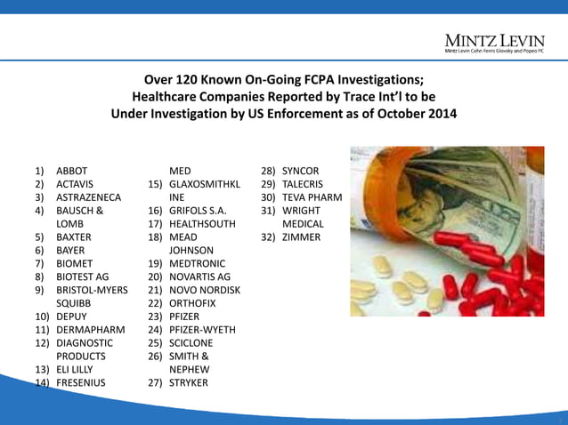 Anatomy of a Corruption Investigation for Pharmaceutical and Medical ...
