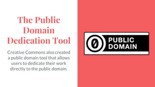 Anatomy of a Creative Commons License | PPT