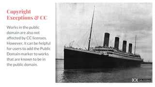 Anatomy of a Creative Commons License | PPT