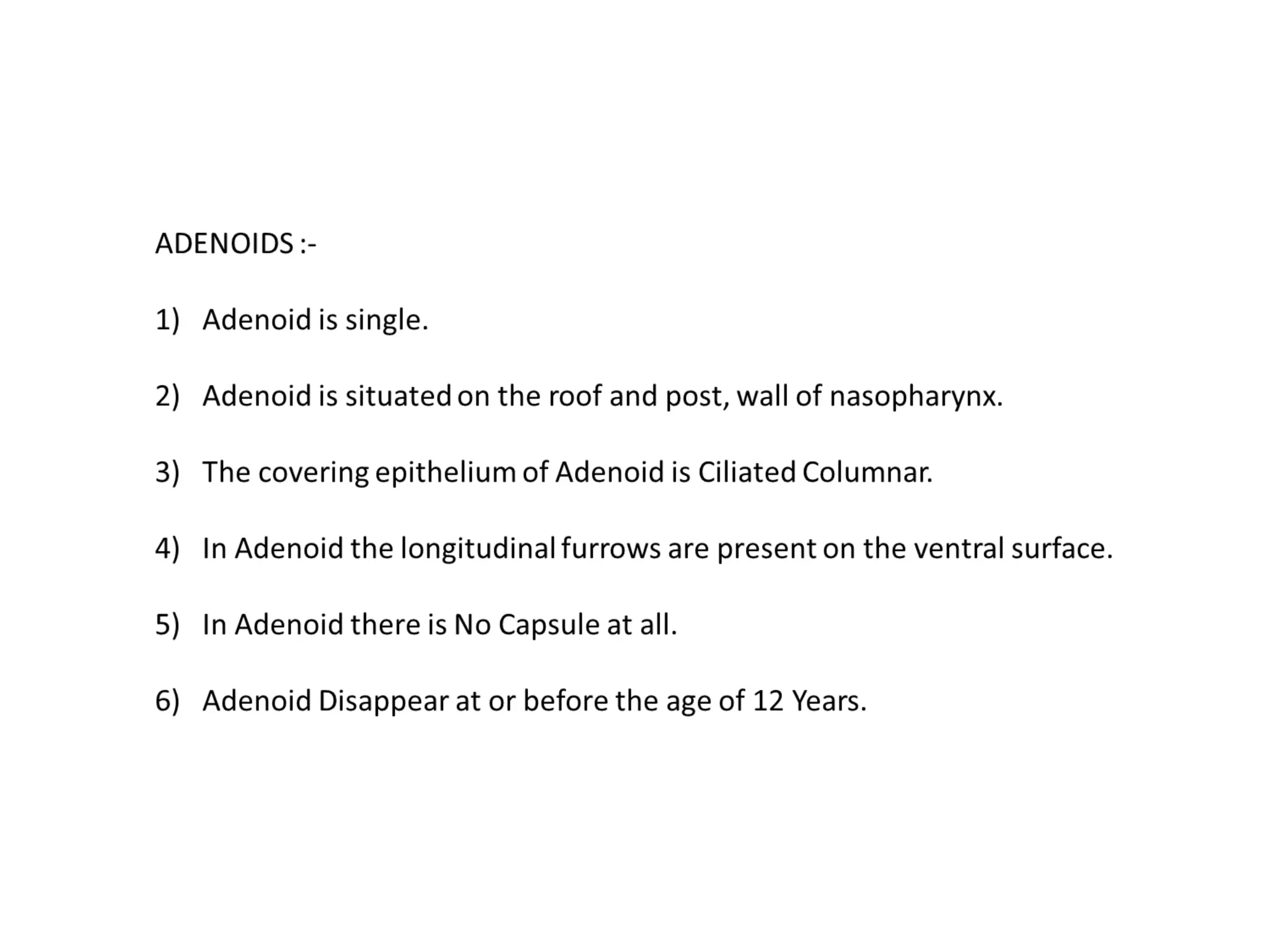 Anatomy of adenoid | PPTX