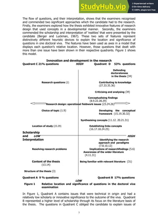 Anatomy Of A Doctoral Viva. | PDF