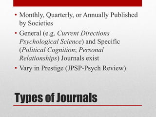 Anatomy of a journal article | PPTX