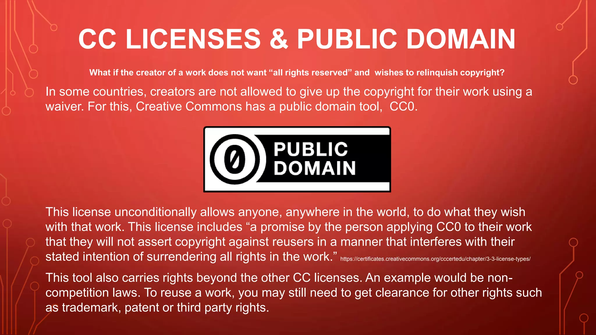 Anatomy of a License (Creative Commons) | PPT