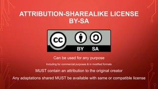 Anatomy of a License (Creative Commons) | PPT
