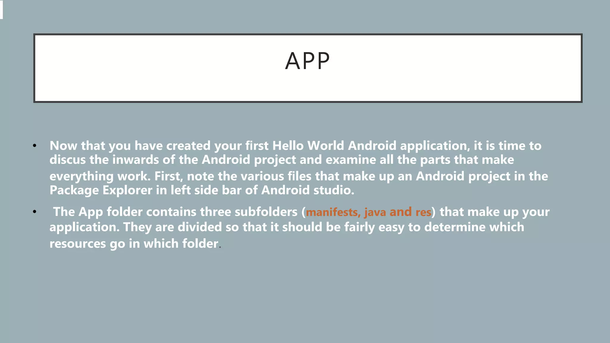 Anatomy Of An Adroid Application Lecture 3.pptx