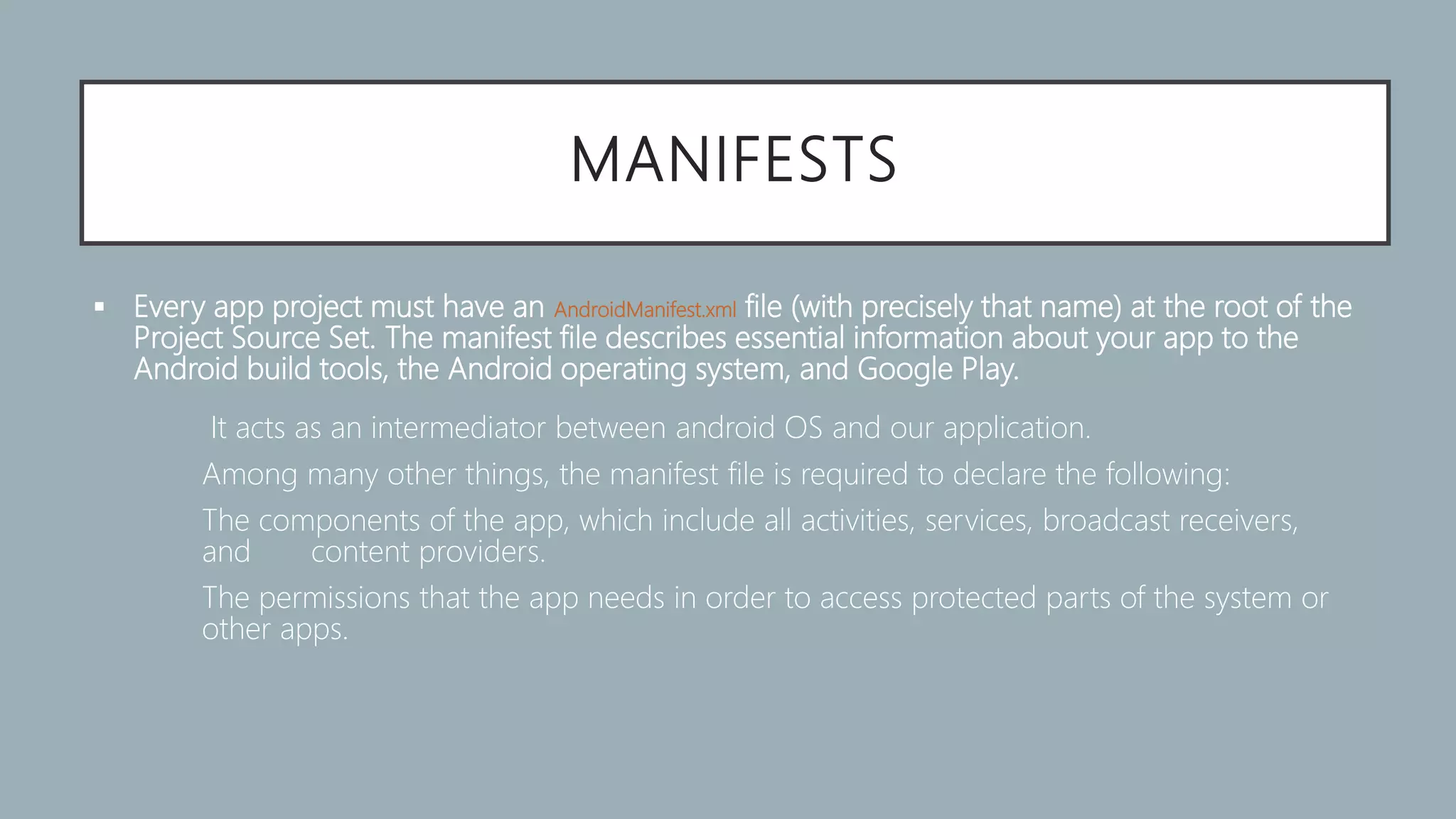 Anatomy Of An Adroid Application Lecture 3.pptx