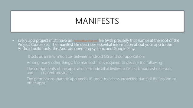 Anatomy Of An Adroid Application Lecture 3.pptx