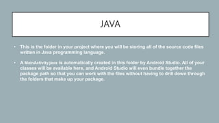 Anatomy Of An Adroid Application Lecture 3.pptx