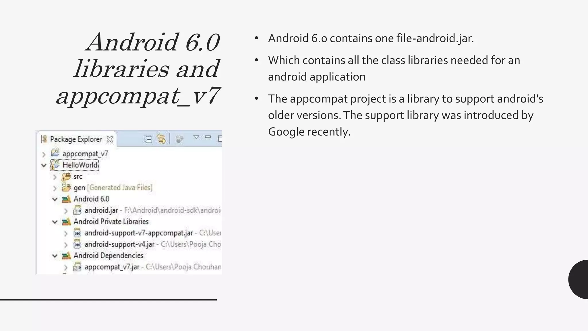 Anatomy of android aplication | PPTX