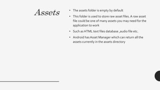 Anatomy of android aplication | PPT