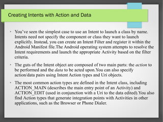 Anatomy of android application | ODP